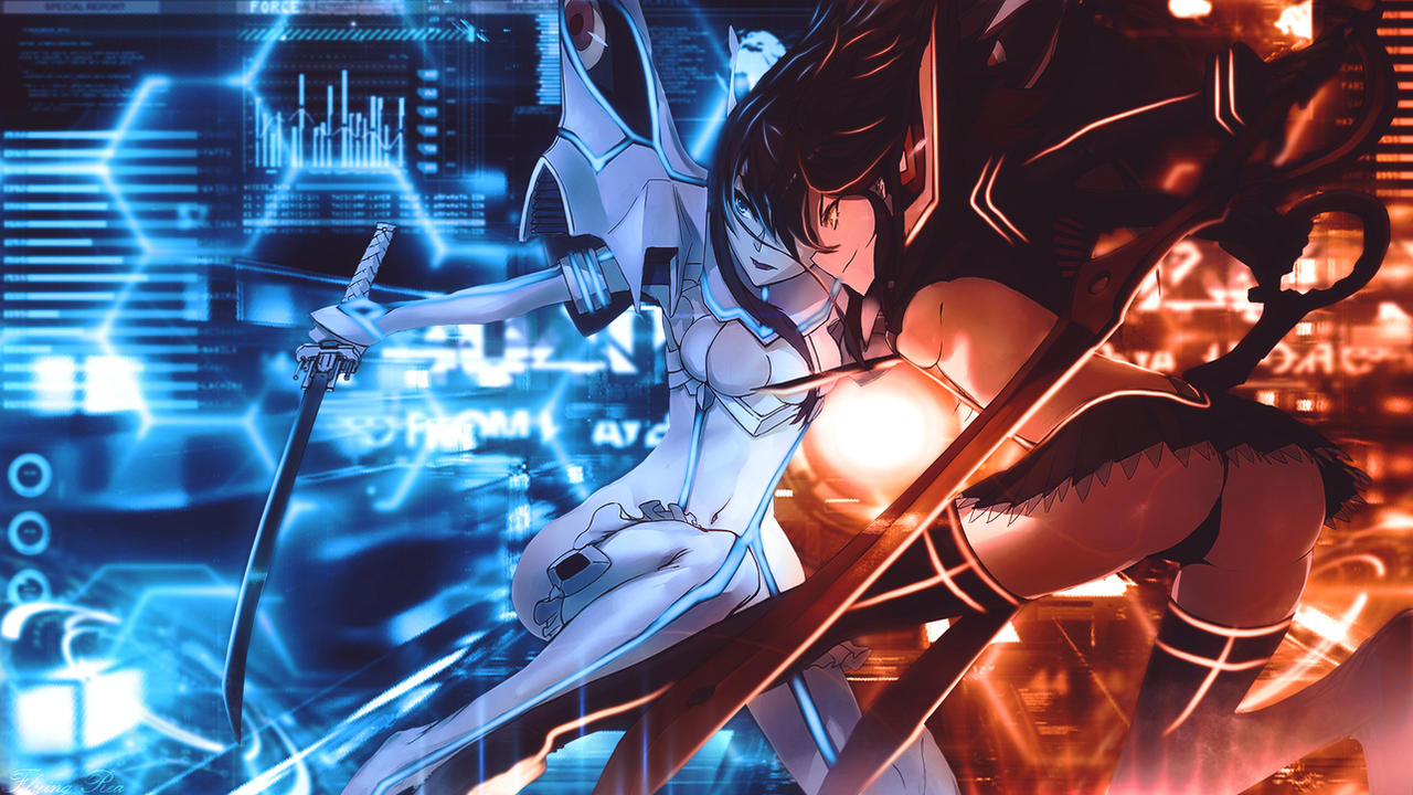 Ryuko Matoi X Kiryuin Satsuki By Hakuhakurei2k3 On Deviantart