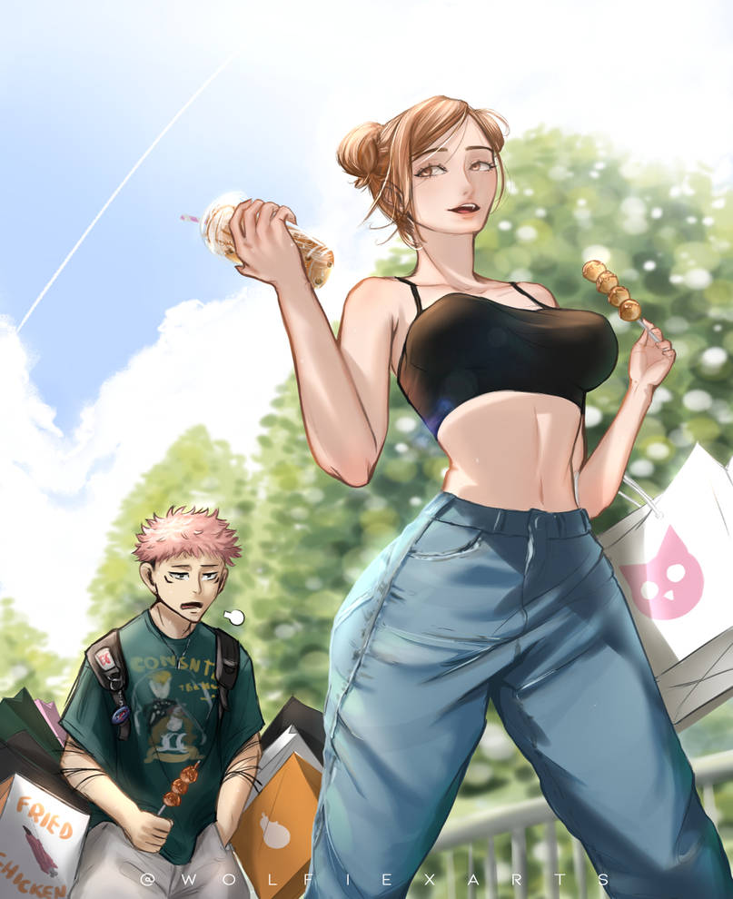 Kugisaki Nobara Fanart ~ Jujutsu Kaisen By Wolfiexarts On Deviantart
