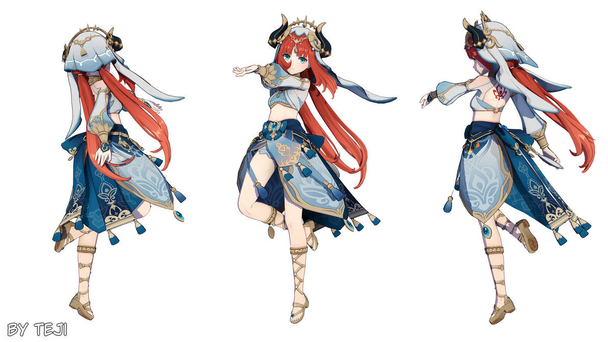 Nilou genshin impact mmd art +pose dl by TejiSan on DeviantArt Nilou genshin impact mmd art +pose dl by TejiSan on DeviantArt