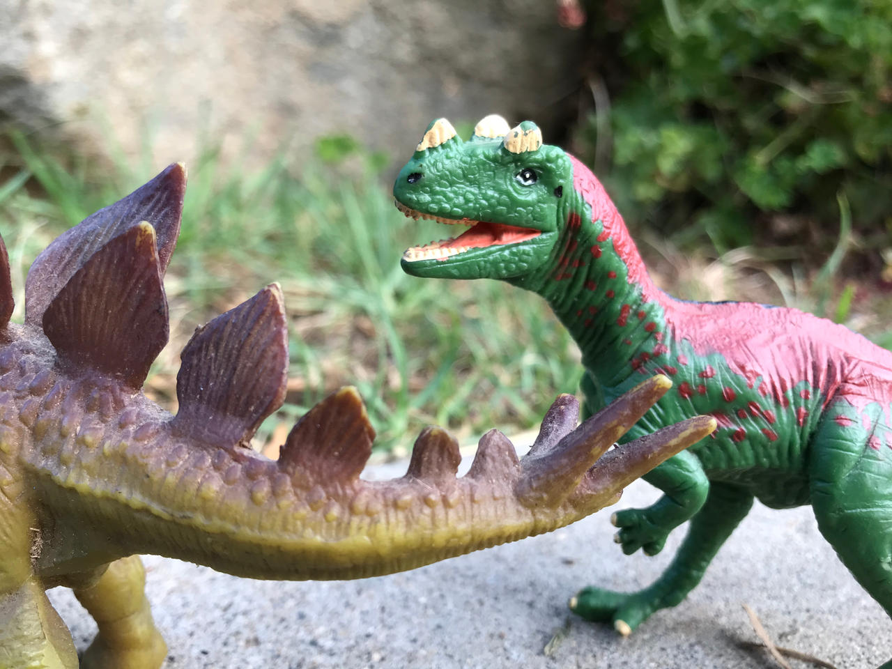 Stegosaurus Vs Ceratosaurus Wild Safari By Lagovulpesthegentle On Deviantart