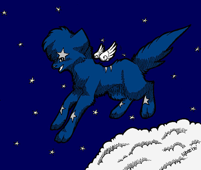 star-boy in the starry sky. by Double-cheese on DeviantArt