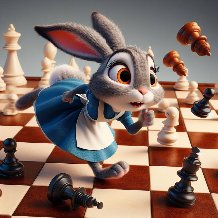 Judy Hopps As Alice By Mammalmage On Deviantart