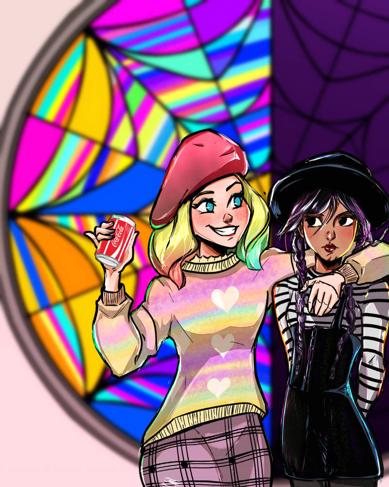 Wednesday X Enid By Abelned On Deviantart