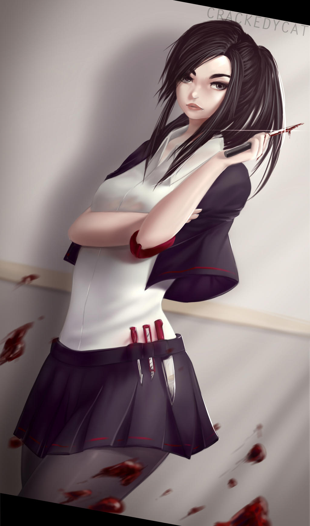 Yandere Simulator Mission Mode By Crackedycat On Deviantart