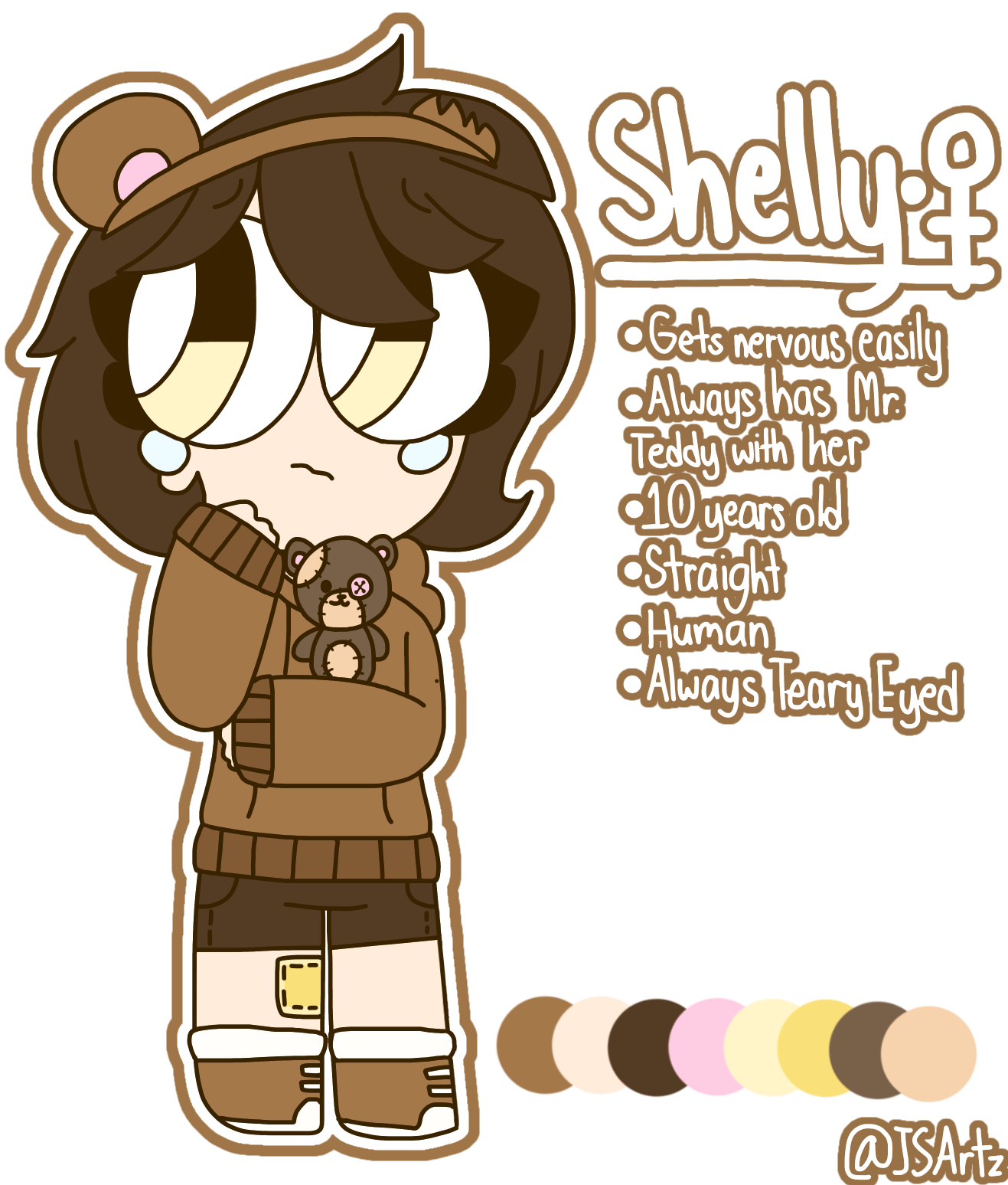 Shelly Reference Sheet By Jani Draws On Deviantart
