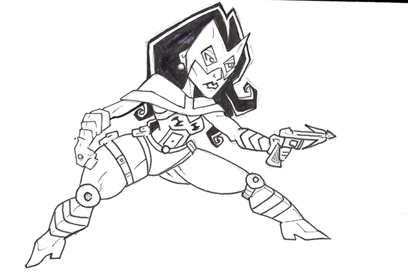 Huntress Chibi By Norrit07 On Deviantart