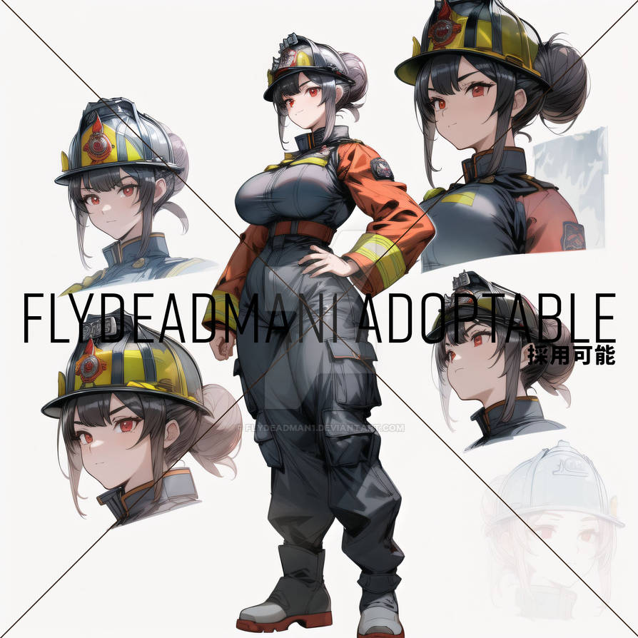 Adopt Buff Fire Fighter 2 Open By Flydeadman1 On Deviantart
