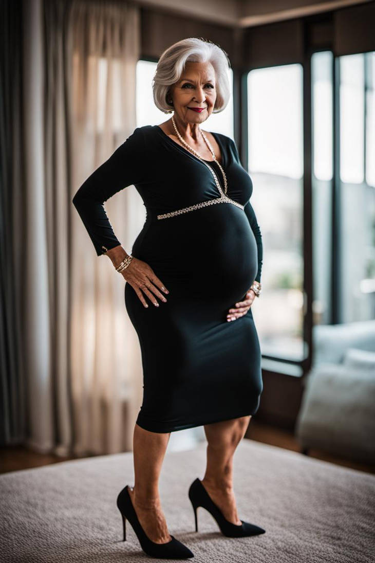 Elegantpregnant Grandmother 7 By Sherafan185 On Deviantart