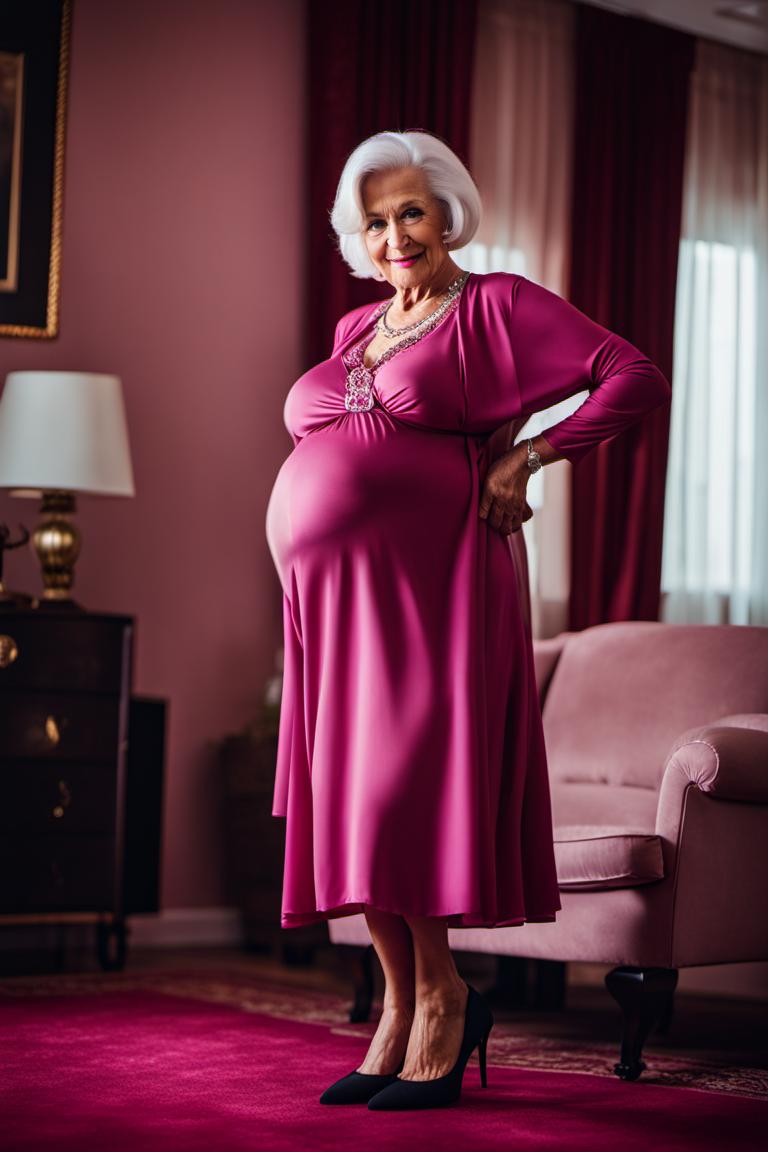Grandma In Pink 10 By Sherafan185 On Deviantart