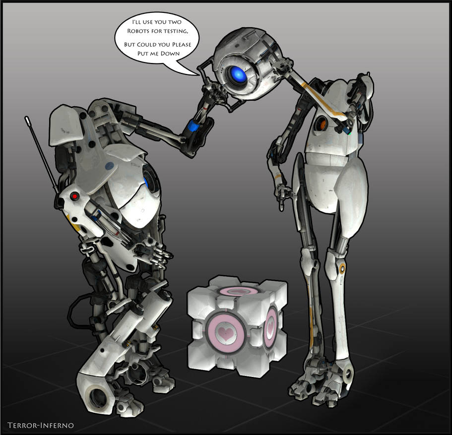 Wheatley Finds Altas P Body By Terror Inferno On Deviantart