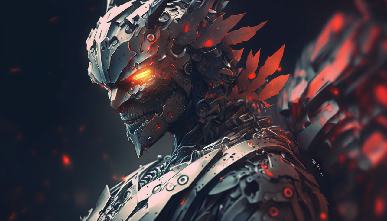 Shinigami Blade A Mecha Ronin And Demonic Nagisa By Enzoai On Deviantart