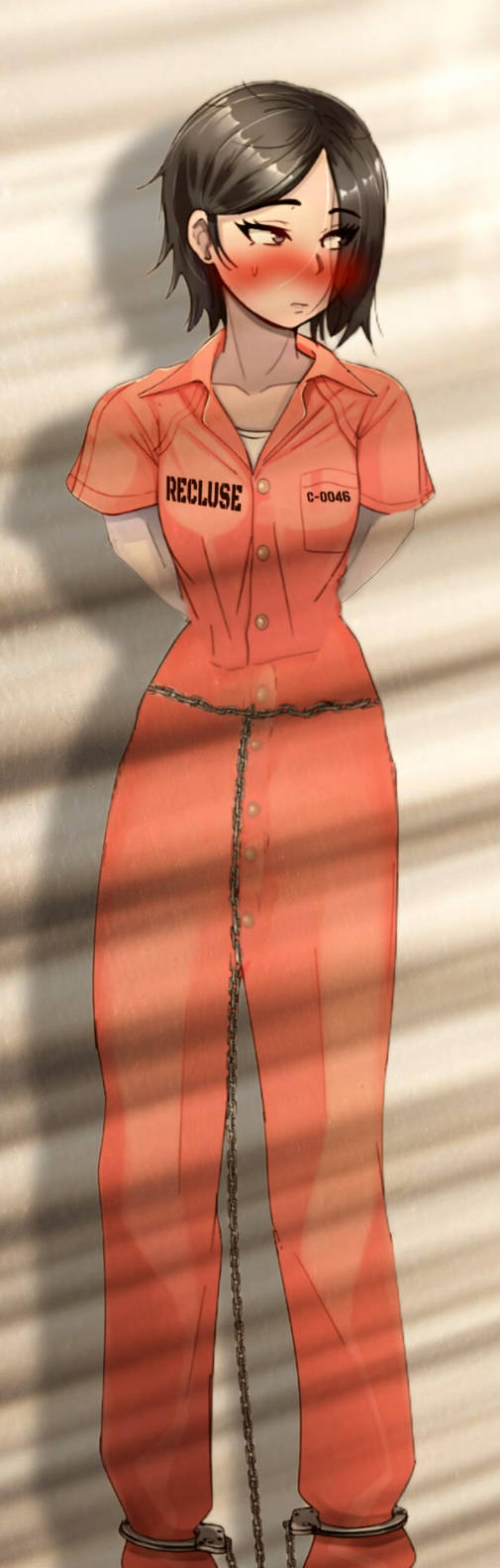 Prison Girl Restrained By Fesdfd23 On Deviantart