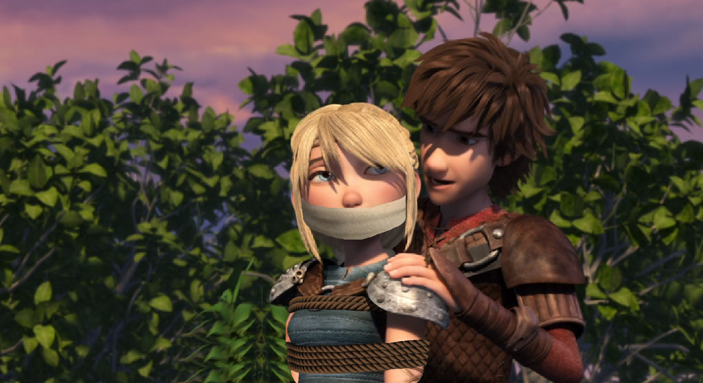 Astrid And Hiccup Trying Out Bondage By Yalleo On Deviantart