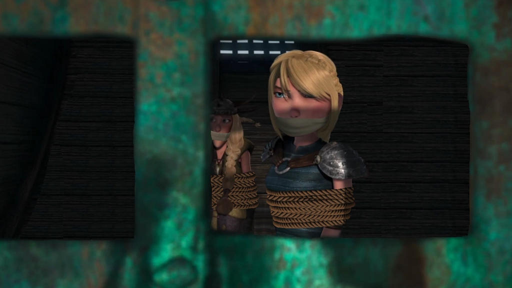 Astrid And Ruffnut Celled By Yalleo On Deviantart