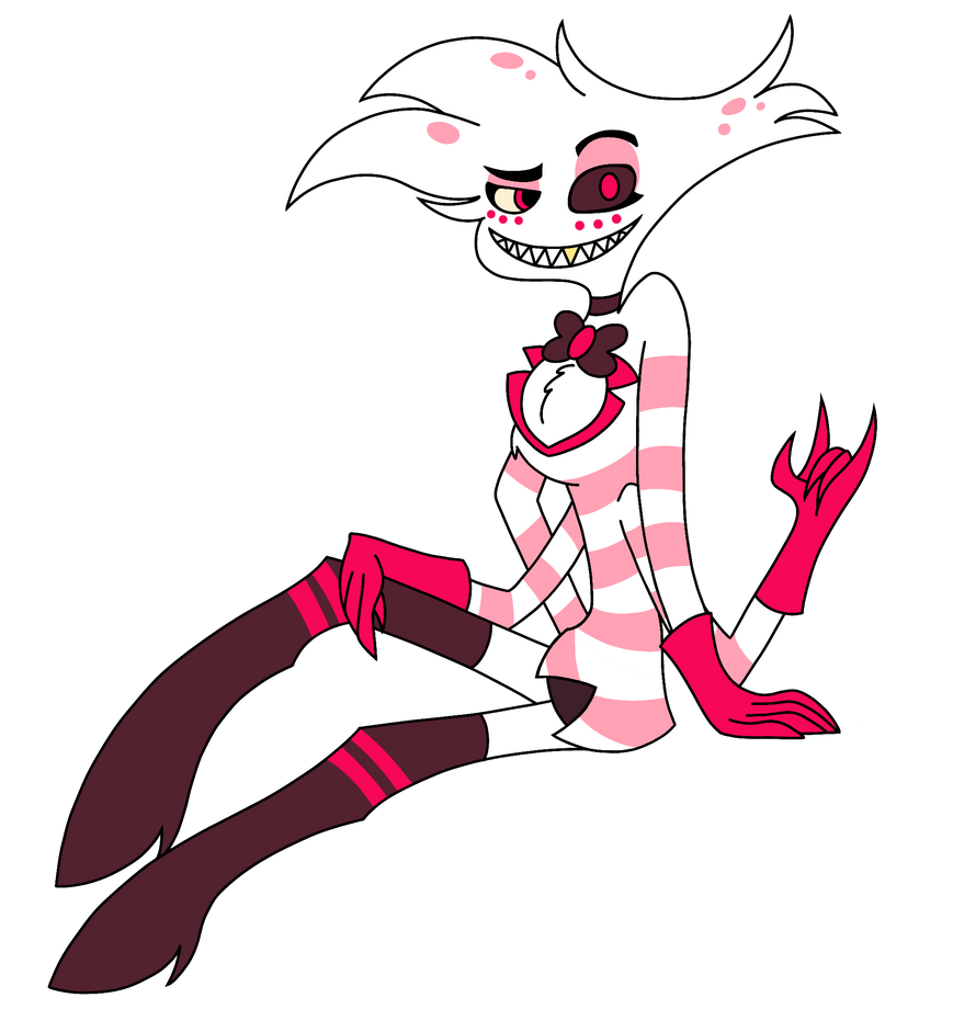 Angel Dustfanart By Calibykitty On Deviantart