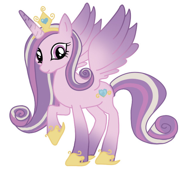Mlp Princess Cadance Redesign By Oleajn On Deviantart