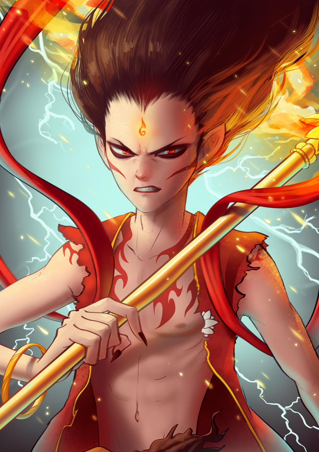 Nezha 2019 By Shirosakihichi On Deviantart