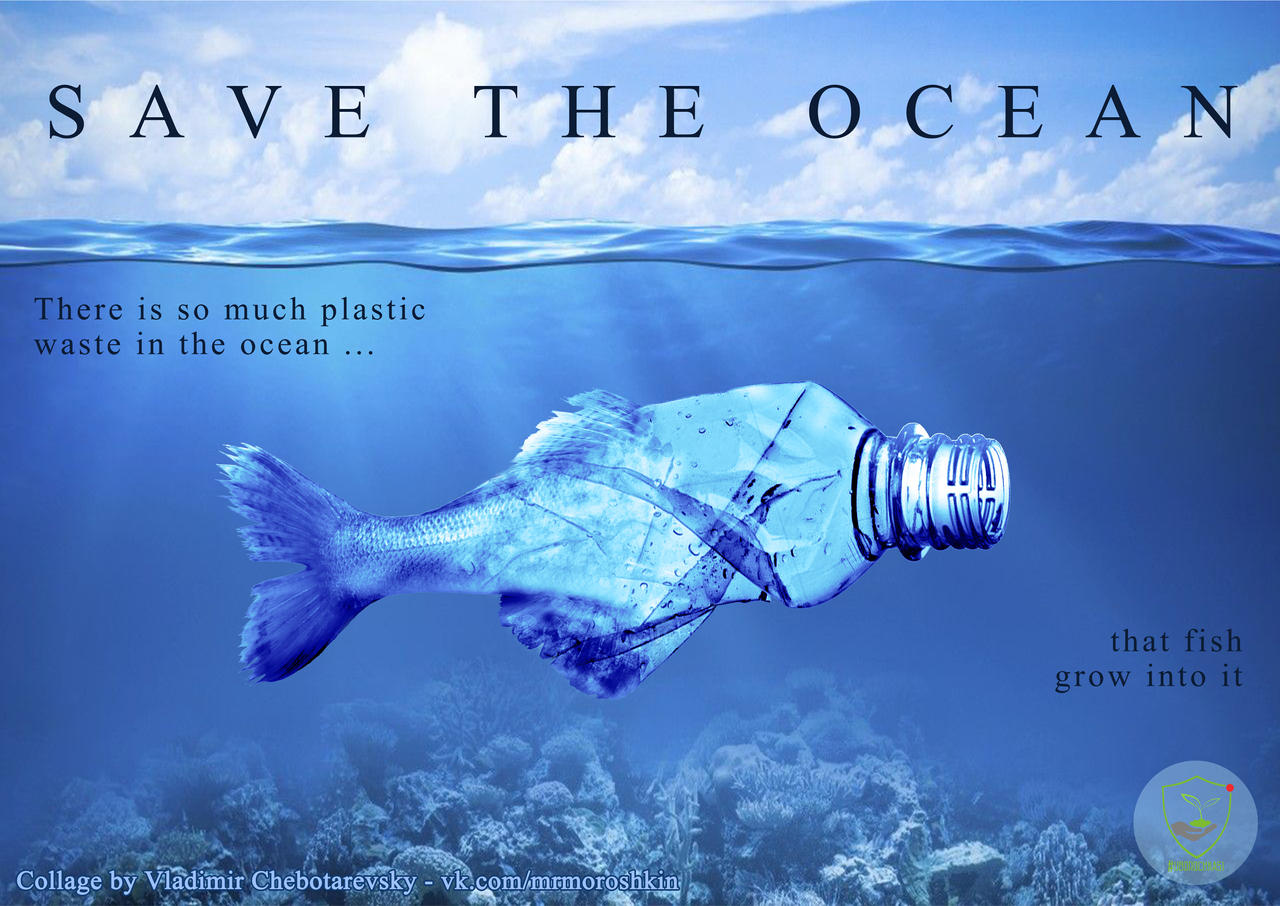 Save The Ocean Eco Poster By Vladimirnorth On Deviantart