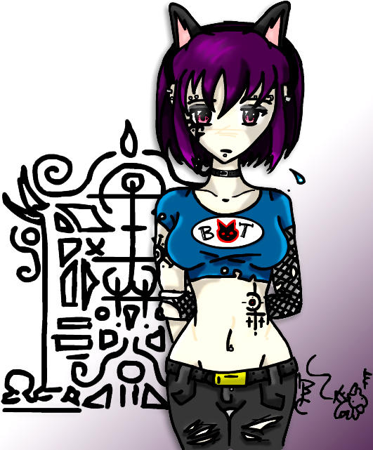 Random Goth Girl By Brandon123 On Deviantart