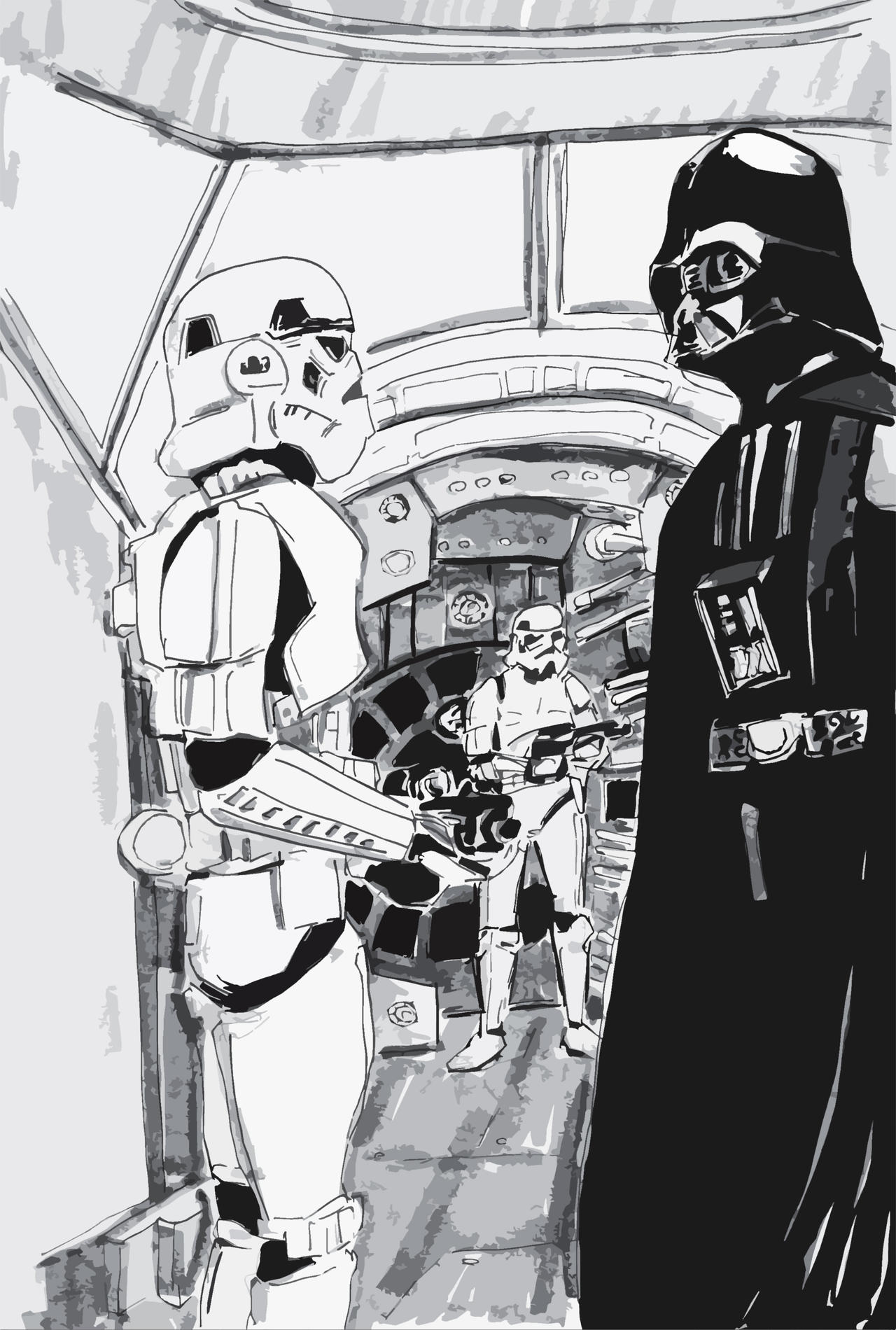 Darth Vader Kicks Ass By Undokalak On Deviantart