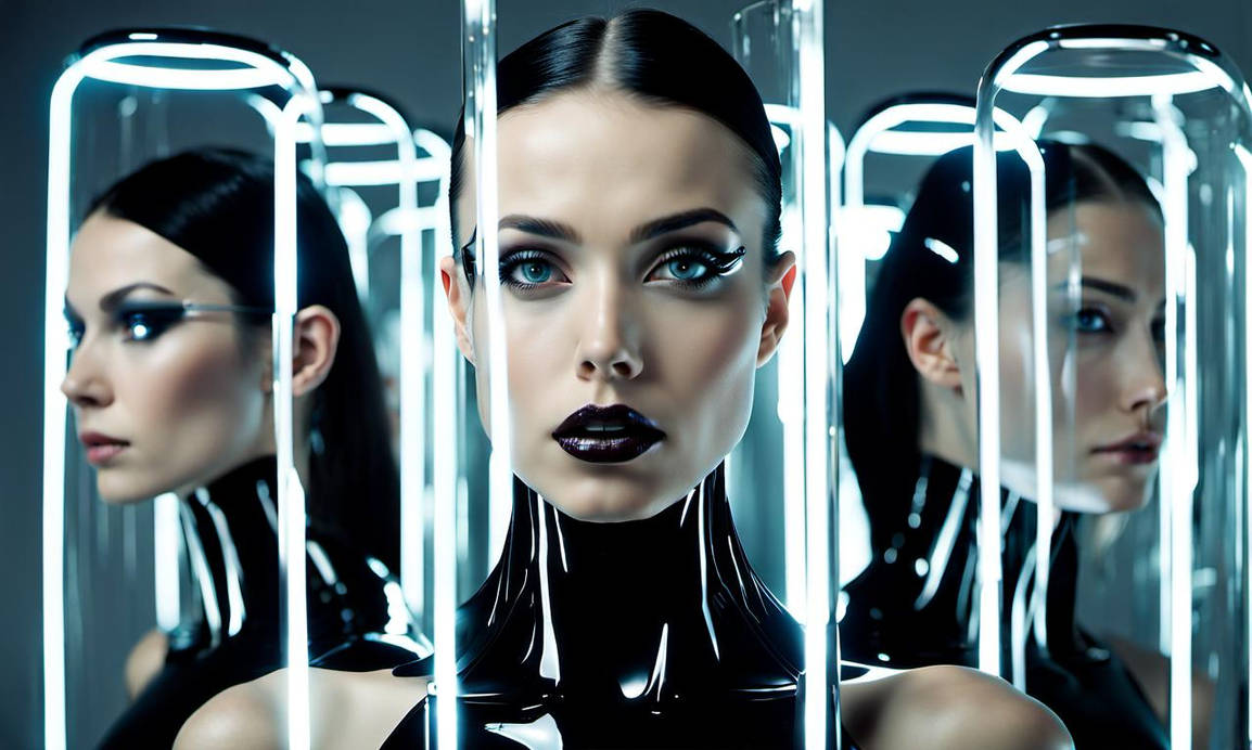 Beautiful Women Being Turned Into Human Robots 4 By Atchman007 On Deviantart