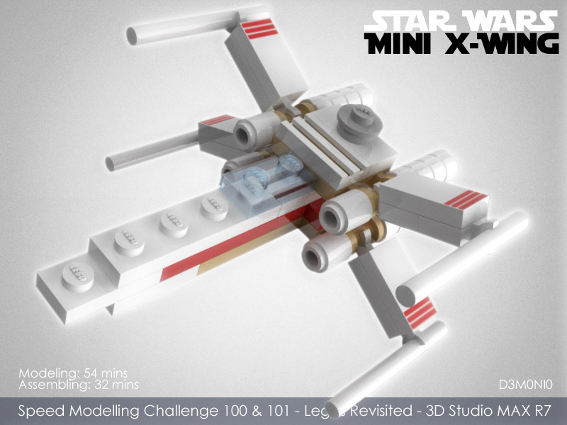 Lego Mini X-Wing by d3m0ni0 on DeviantArt