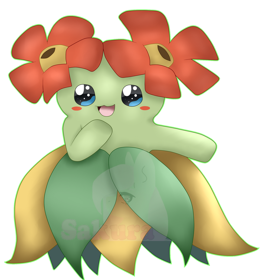 Pokemon Bellossom By Neonhearttt On Deviantart