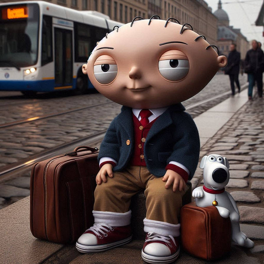 Stewie Griffin In Real Life By Kurthds On Deviantart