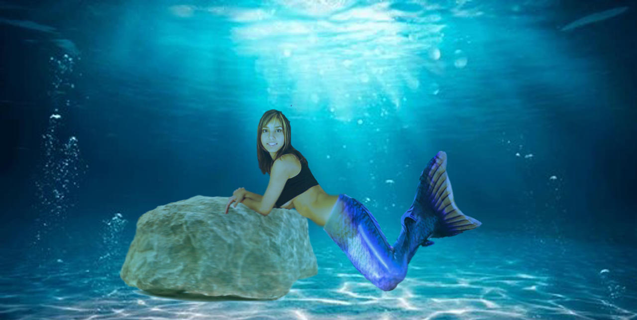 Mermaid Monica Underwater By Blunose2772 On Deviantart