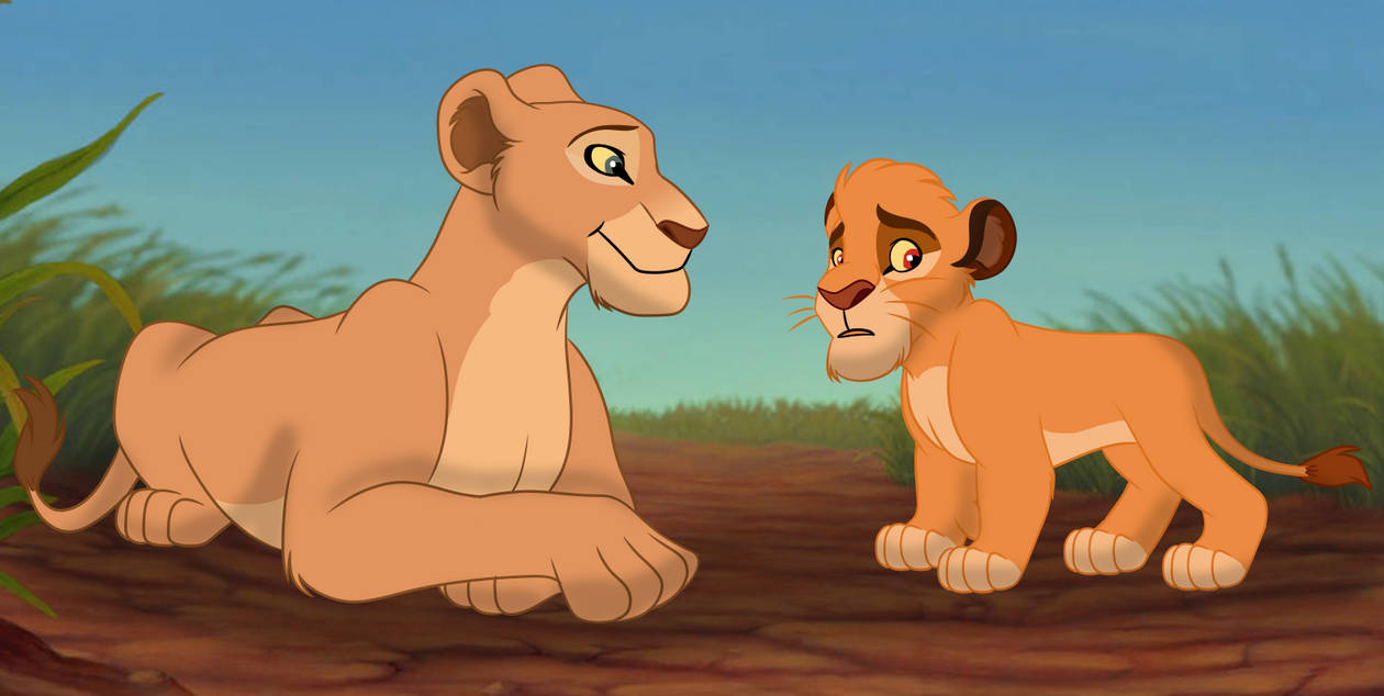 Nala N Kion Redraw By Kaze Blue On Deviantart