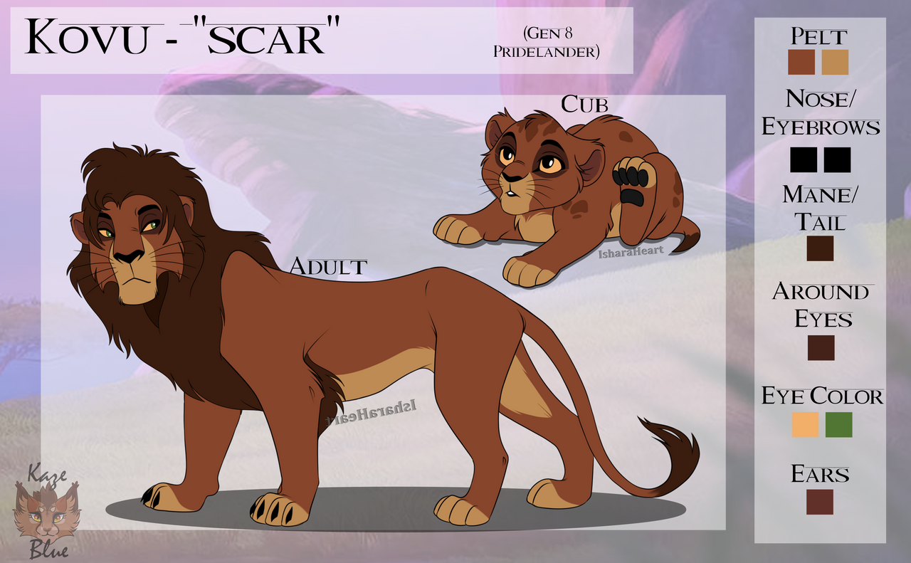 Kovu Reference Sheet by Kaze-Blue on DeviantArt Kovu Reference Sheet by Kaze-Blue on DeviantArt