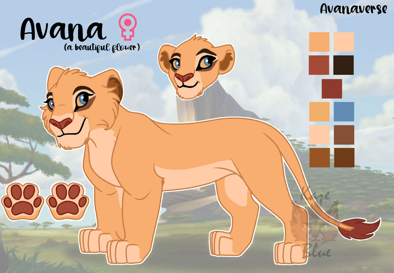 Avana Reference Sheet by Kaze-Blue on DeviantArt Avana Reference Sheet by Kaze-Blue on DeviantArt