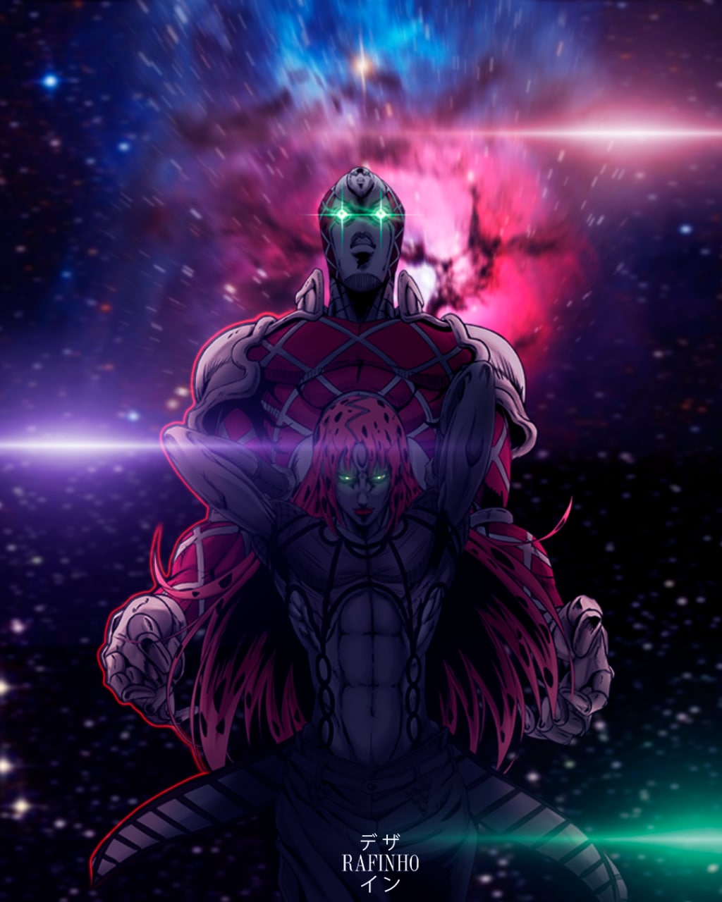 Anime Art King Crimson Jojo Part 5 By Rafinhodesign On Deviantart