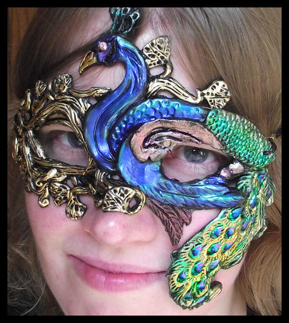 Peacock Mask By Namingway On Deviantart