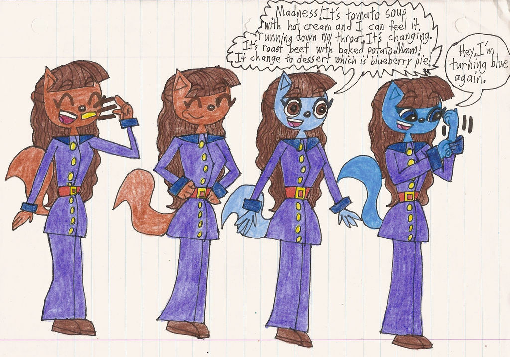 Violet Beauregarde The Cats Blueberry Inflation 1 By Berryviolet On