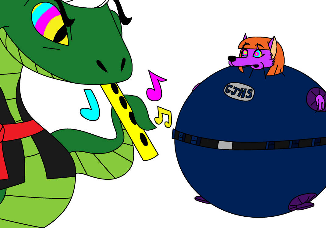 Piper Viper Musically Hypnotizes Violetta By Berryviolet On Deviantart
