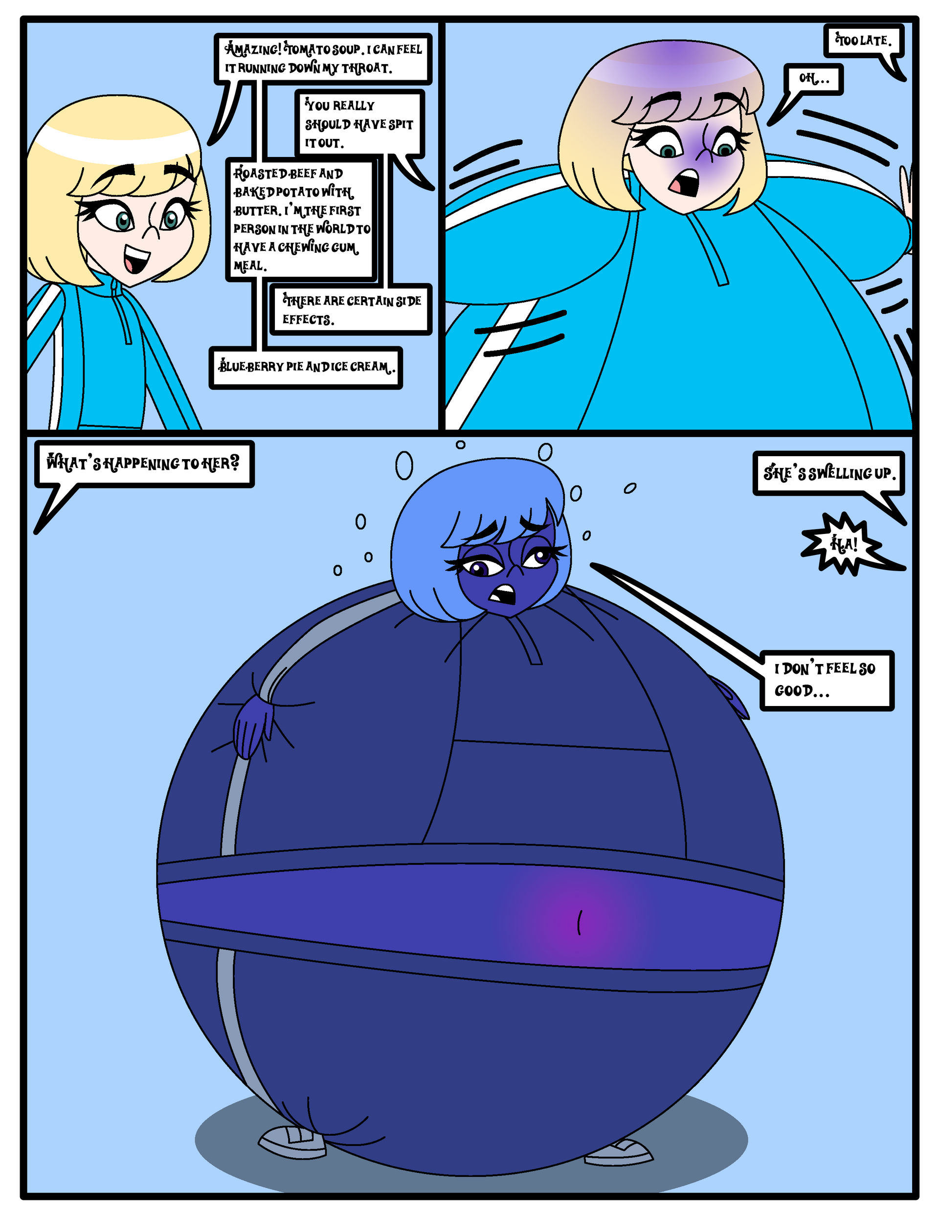 05 Violet Beauregardes Blueberry Inflation Comic By Berryviolet On