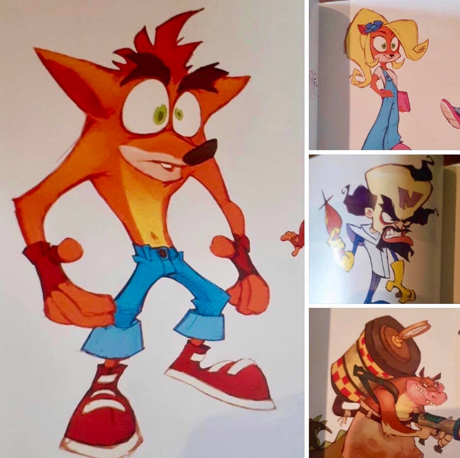 Crash Bandicoot 4 - Concept Art Designs by 96933776 on DeviantArt Crash Bandicoot 4 - Concept Art Designs by 96933776 on DeviantArt