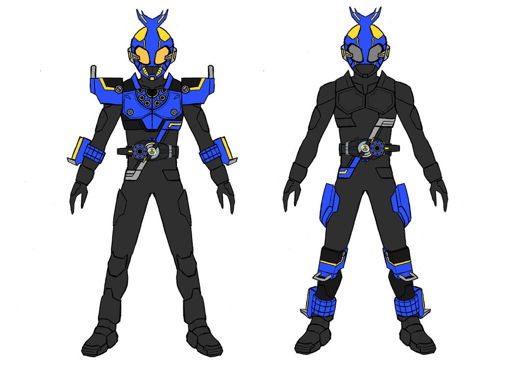 Kamen Rider Baatle Gatling Form By Aitransbot On Deviantart