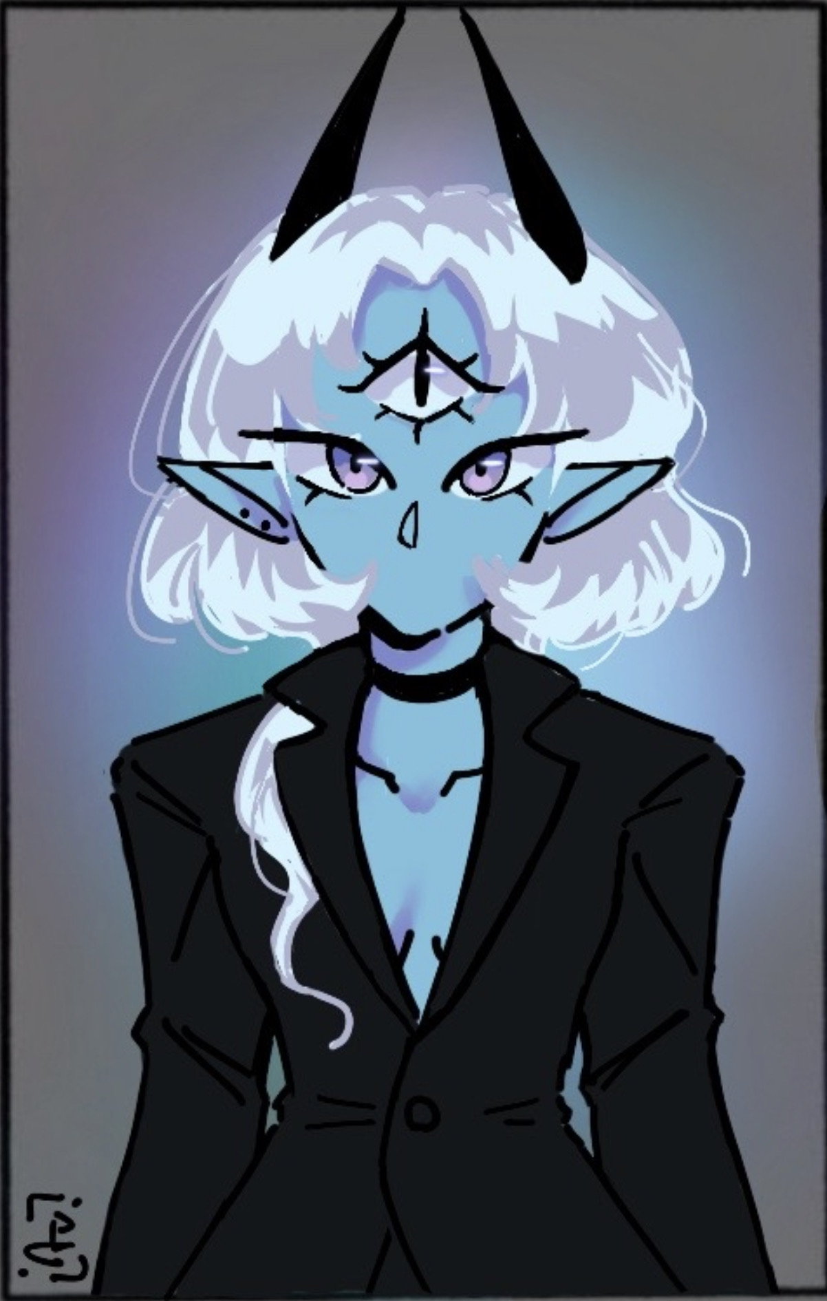 Demon Girl Oc By Bananavery On Deviantart