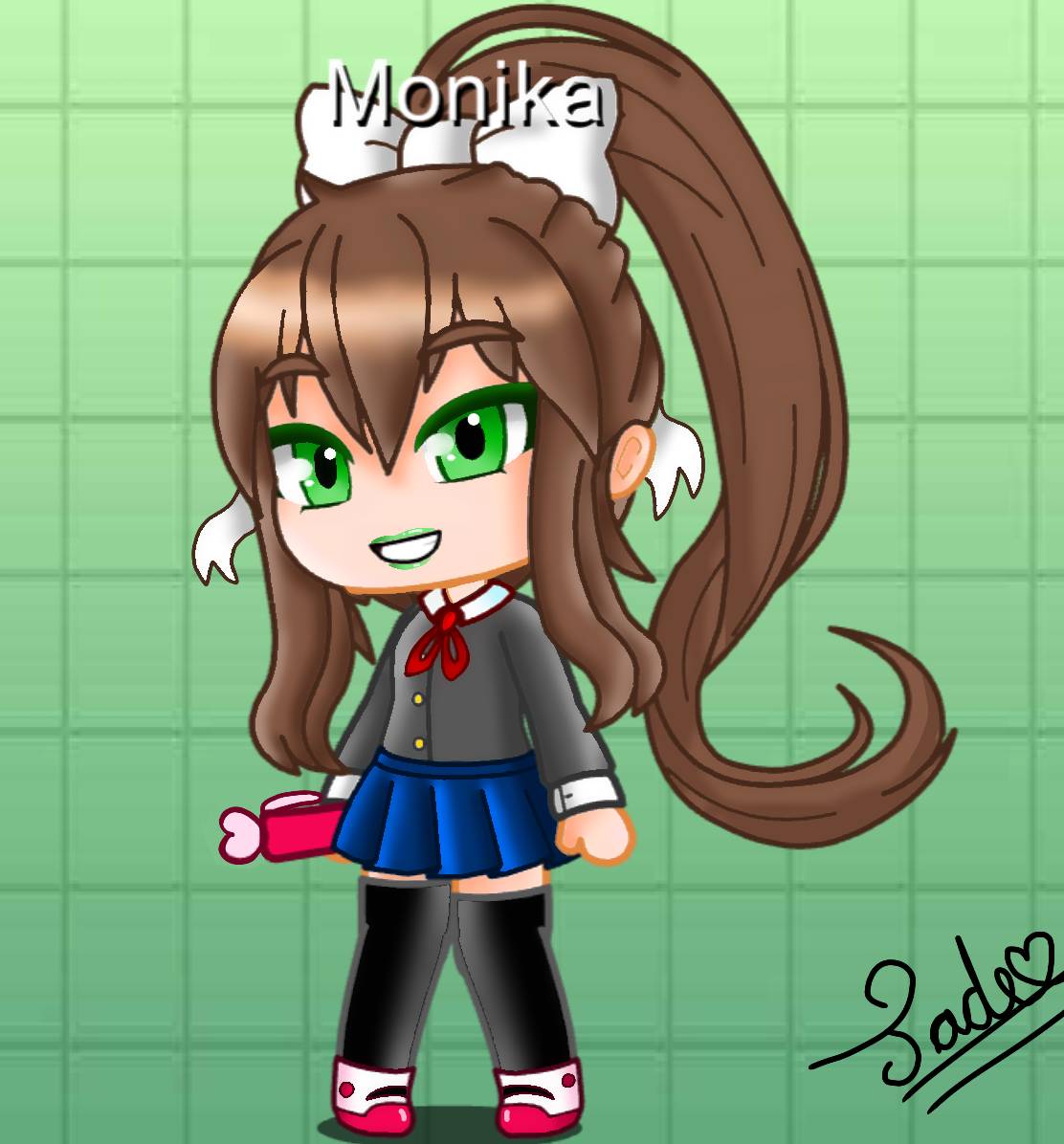 Monika Gacha Club By Jadegamer14 On Deviantart