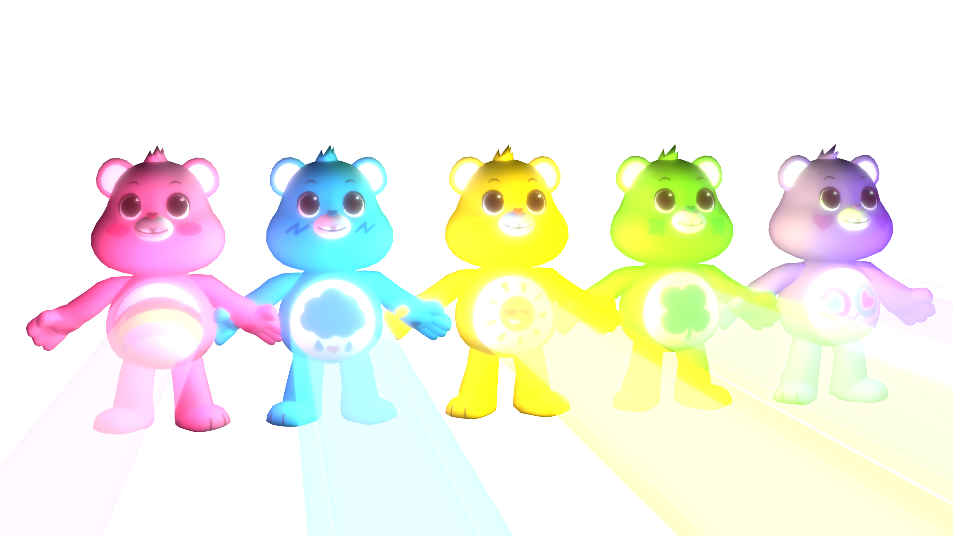 The Care Bear Stare By Braydennohaideviant On Deviantart