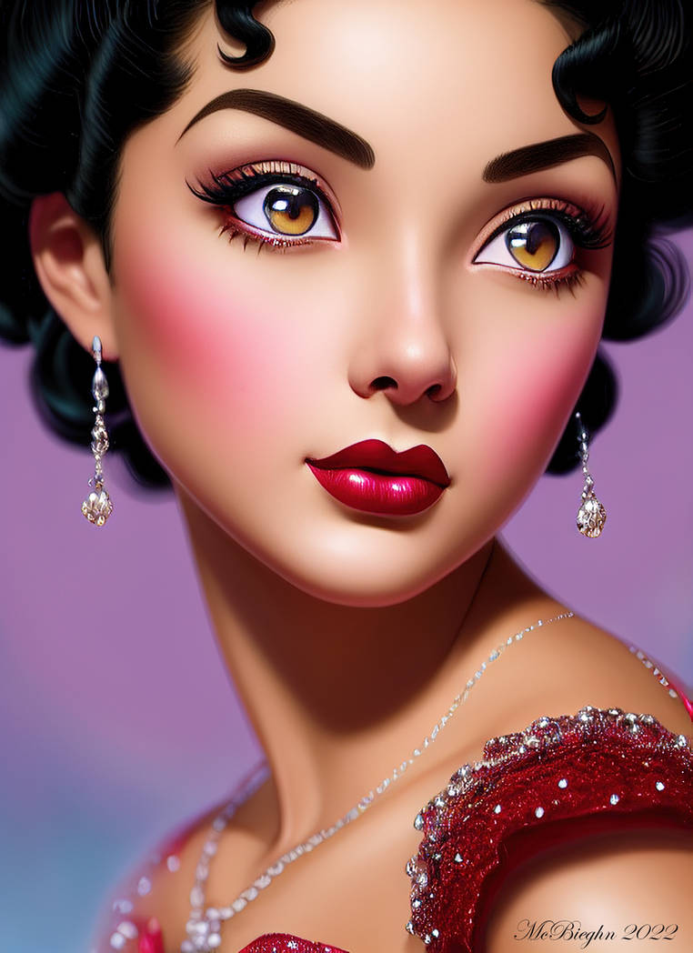 Betty Boop Ai By Mcbieghn On Deviantart