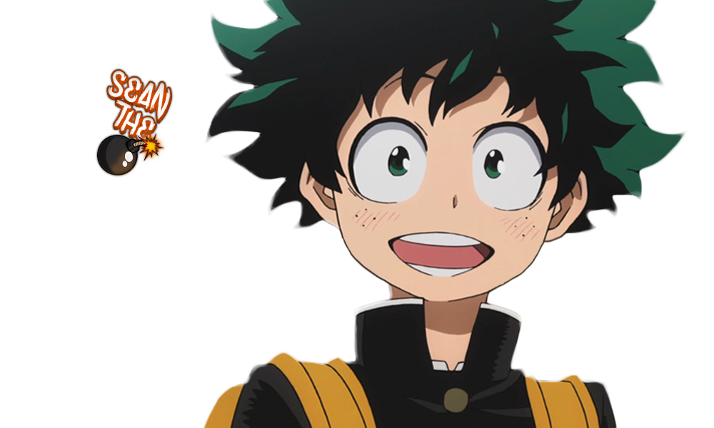 Deku Smiling Render By Seantheebomb On Deviantart