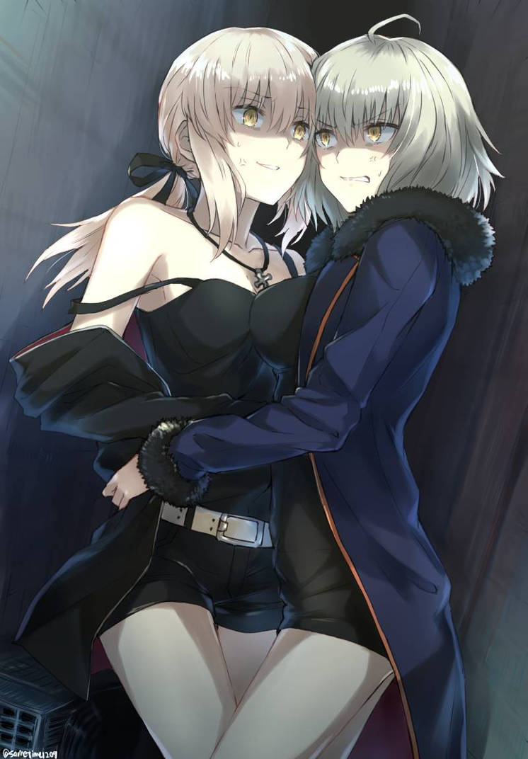 Saber Alter x Jeanne D'Arc Alter-Fate Grand Order by 11mummy on DeviantArt Saber Alter x Jeanne D'Arc Alter-Fate Grand Order by 11mummy on DeviantArt