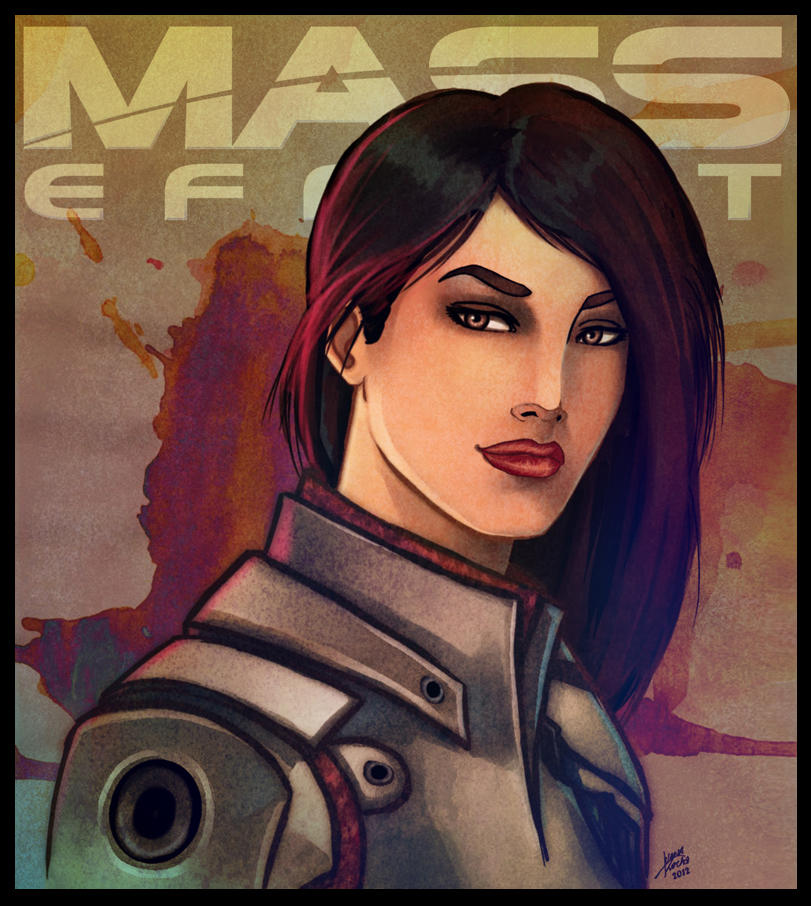 Mass Effect Ashley Williams By Lux Rocha On Deviantart