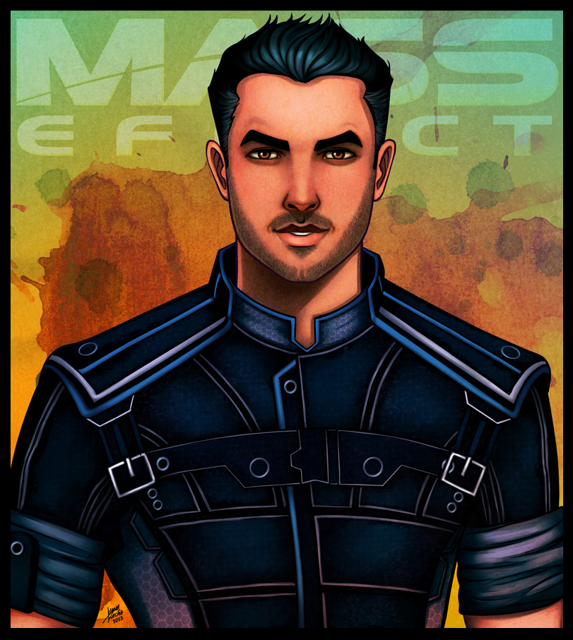 Mass Effect Kaidan Alenko Version 2 By Lux Rocha On Deviantart