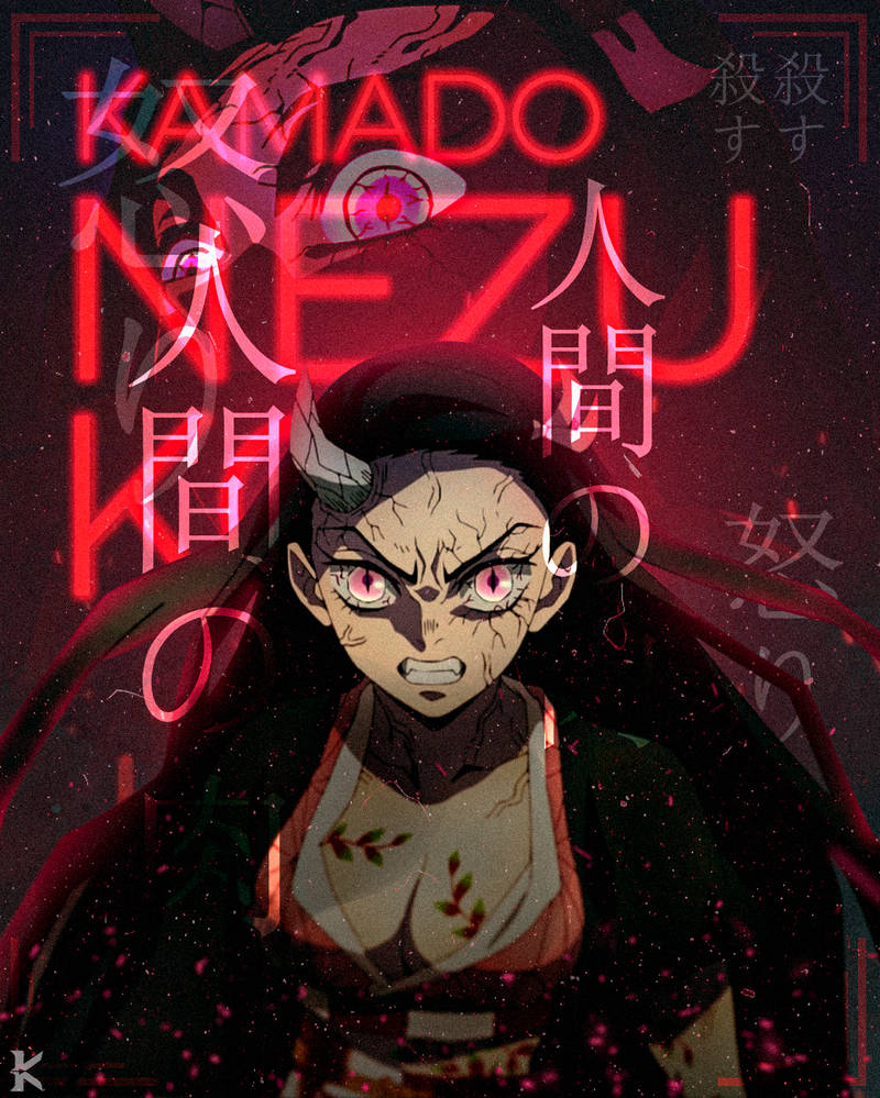 Kamado Nezuko Rage Mode Demon Slayer By Foxs4n23 On Deviantart