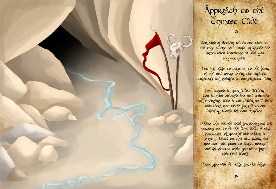 approach to the inmost cave by TanukiKyuubi on DeviantArt approach to the inmost cave by TanukiKyuubi on DeviantArt