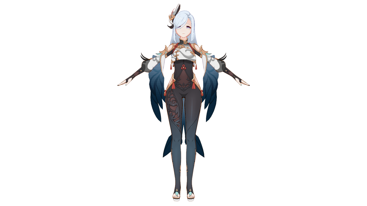MMD Genshin Impact - Shenhe Model DL by MifsFantasy on DeviantArt MMD Genshin Impact - Shenhe Model DL by MifsFantasy on DeviantArt